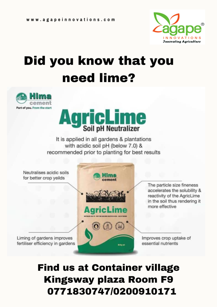 Agricultural Lime - Agape Innovations